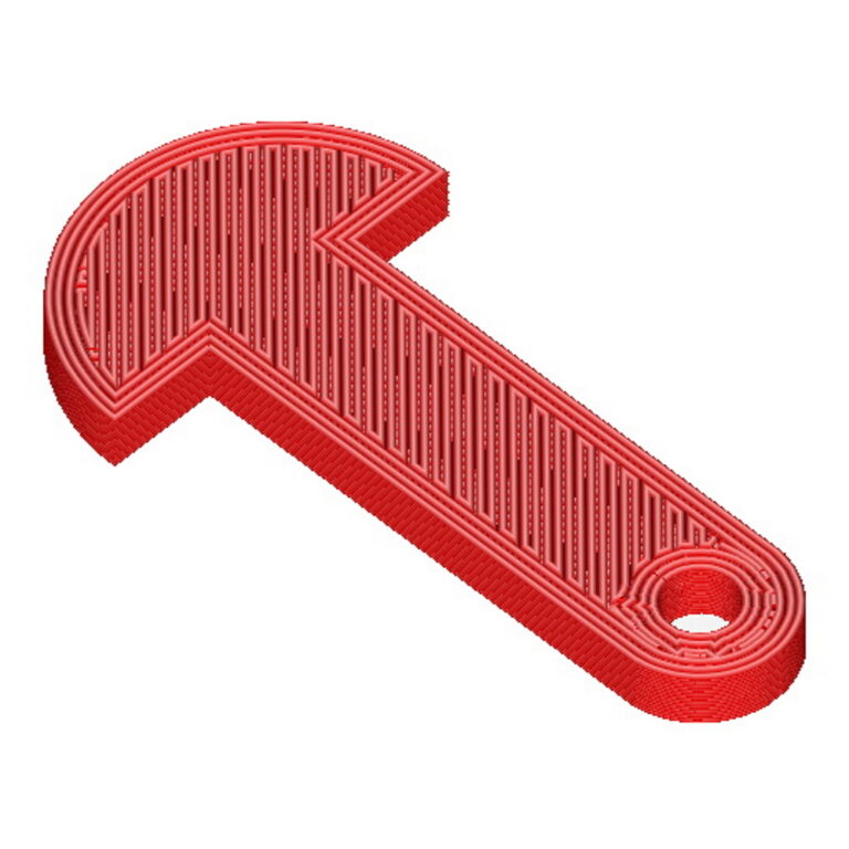 Trolley release key for UK Pound supermarket shopping carts retractable